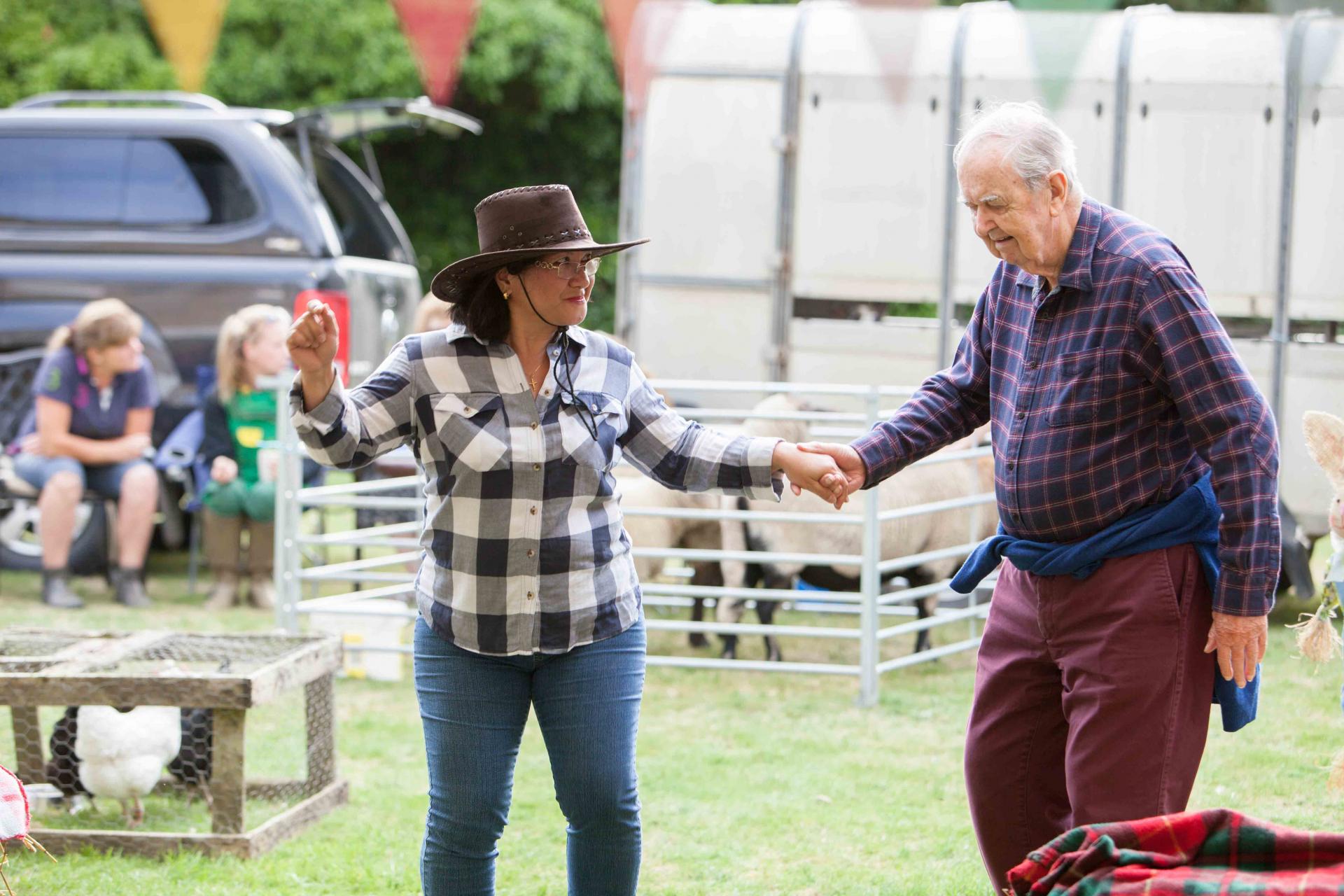 A darn good barn dance | Amesbury Abbey Group